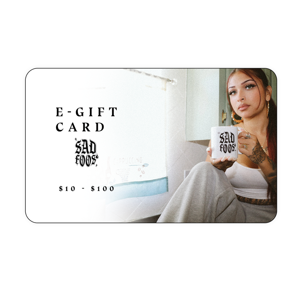SAD FOO MERCHANDISE E-GIFT CARD – Sad Foo Distribution
